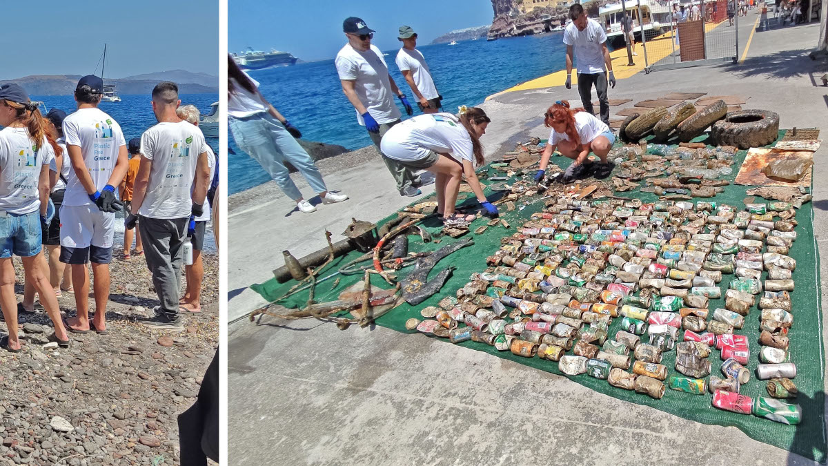 Τριήμερο δράσεων για το θαλάσσιο περιβάλλον στην Σαντορίνη- Plastic ...